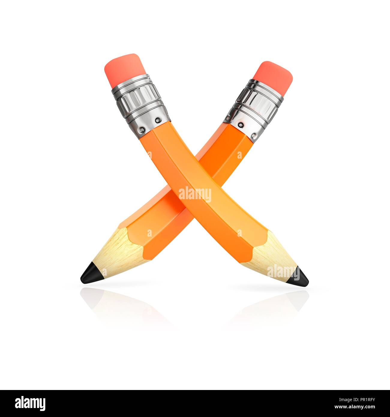 Crossed Pencils High Resolution Stock Photography and Images - Alamy