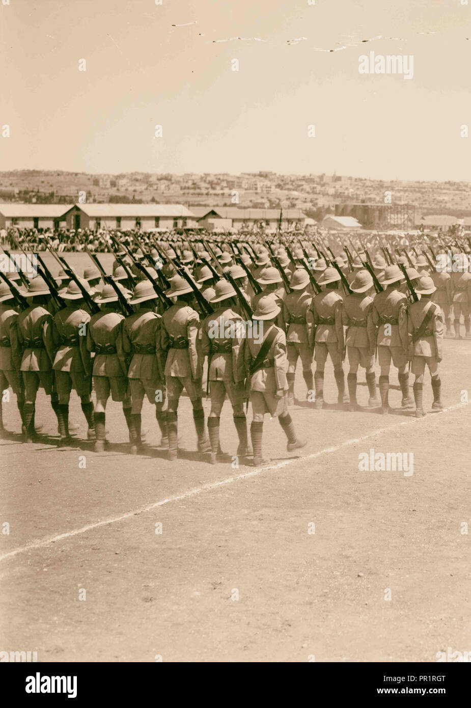 American Army Soldiers Lined Up