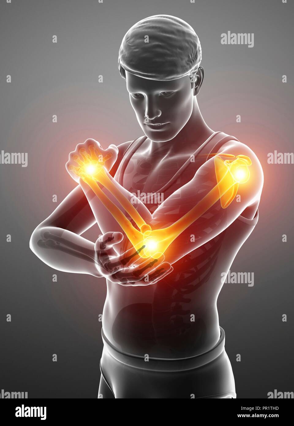 Man with shoulder pain hi-res stock photography and images - Alamy