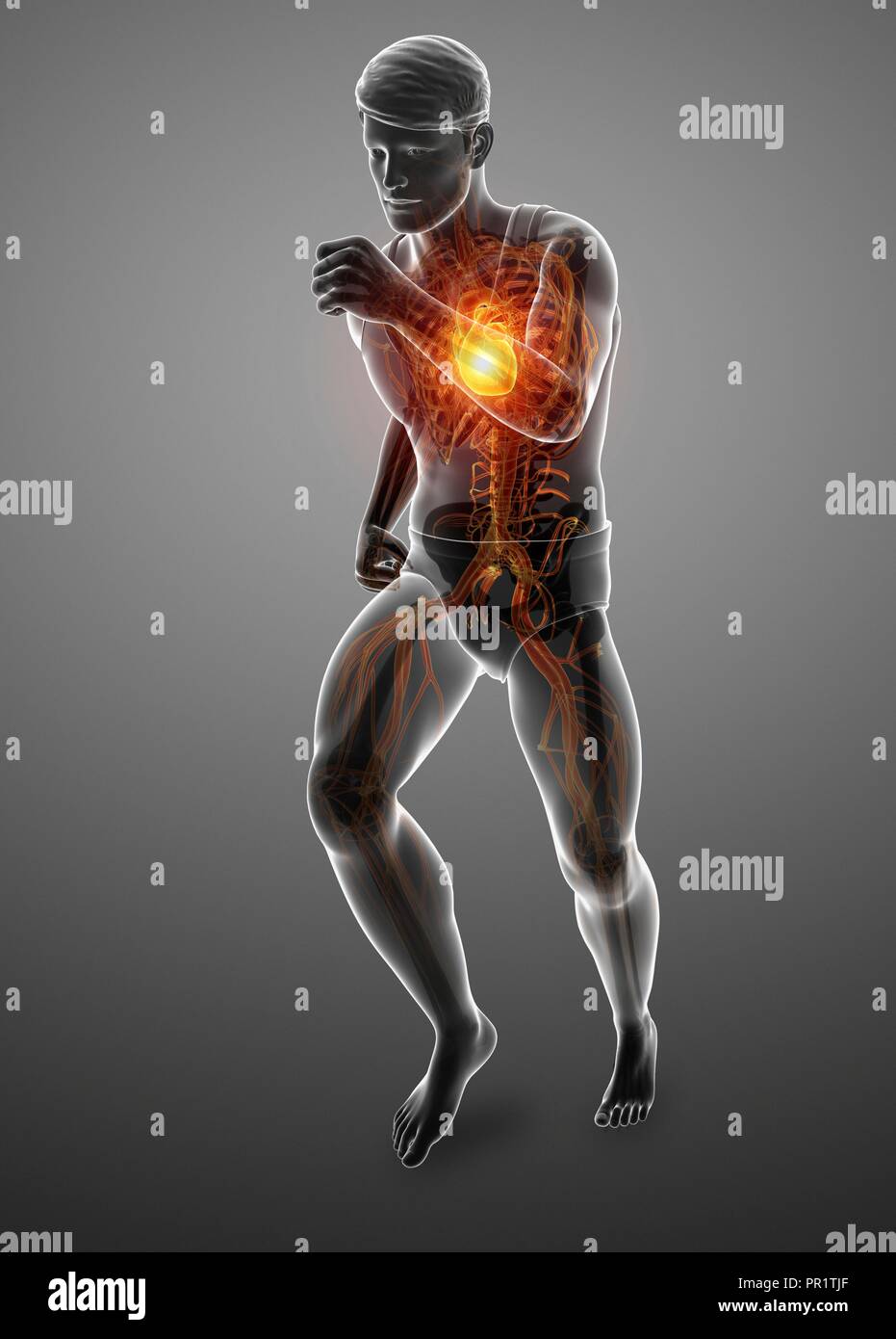 Chest pain running hi-res stock photography and images - Alamy