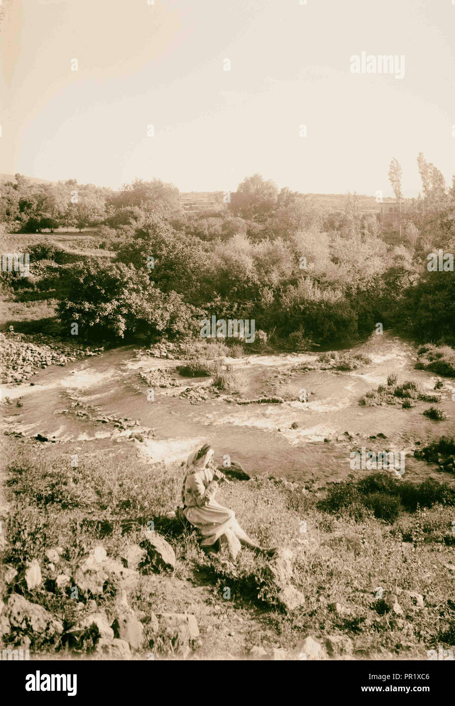 Banias. 1898, Syria, Damascus Province, Bāniyās Stock Photo - Alamy