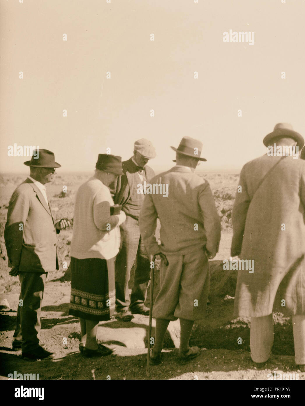 Tell Faraa. Israel. 1925, Israel Stock Photo - Alamy