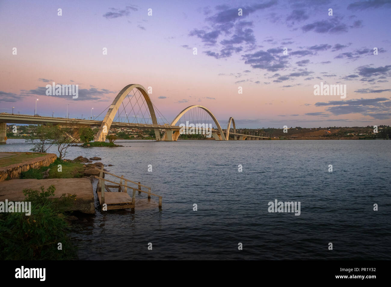 Brasilia bridge dawn hi-res stock photography and images - Alamy