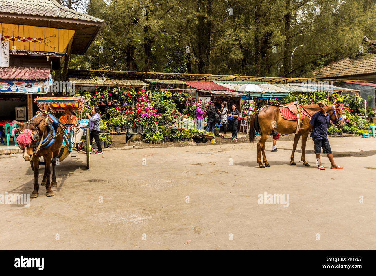 Berastagi Sumatra Indonesia Stock Photo - Alamy