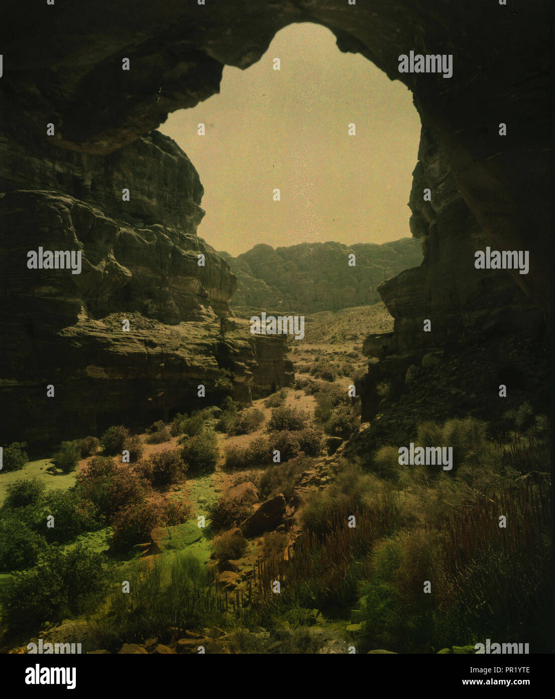 Petra. 1932, Jordan, Petra, Extinct city Stock Photo - Alamy