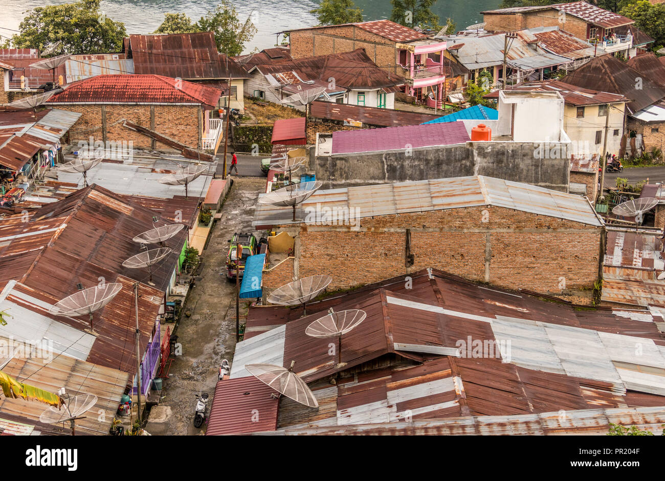 Town parapat lake toba hi-res stock photography and images - Alamy