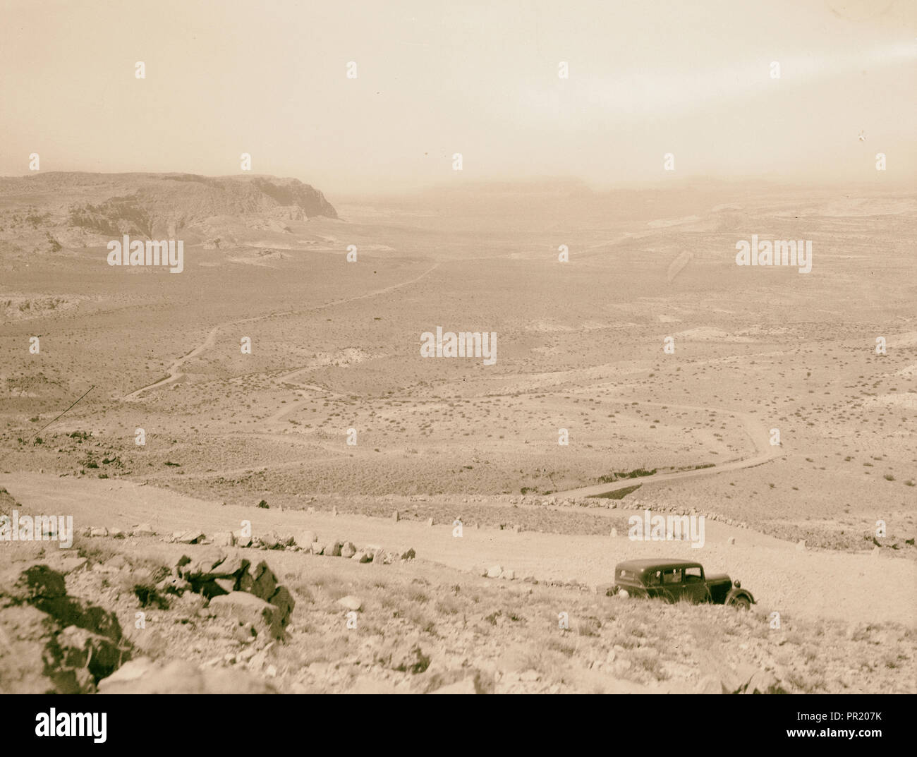 The Araba (Southern end of the great Jordan rift). Negeb el Shurk ...