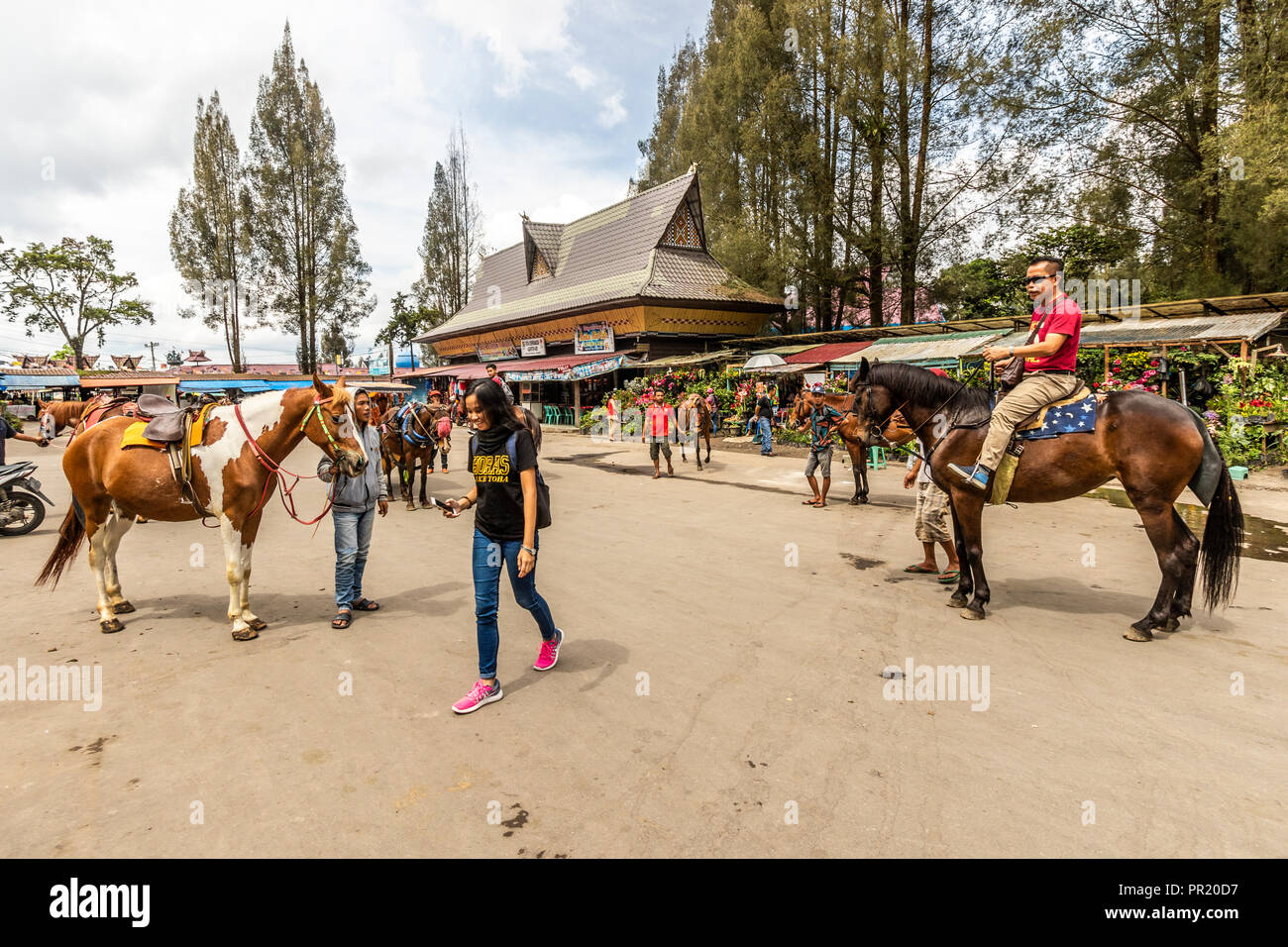 Berastagi Sumatra Indonesia Stock Photo - Alamy