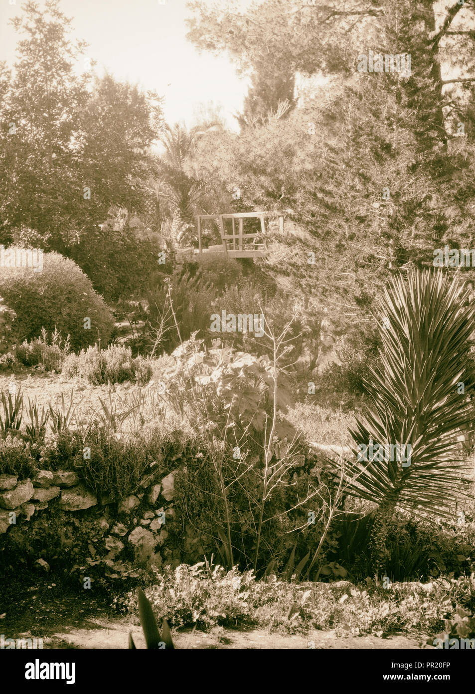 Garden Tomb & Gordon's Calvary 1935, Jerusalem, Israel Stock Photo - Alamy