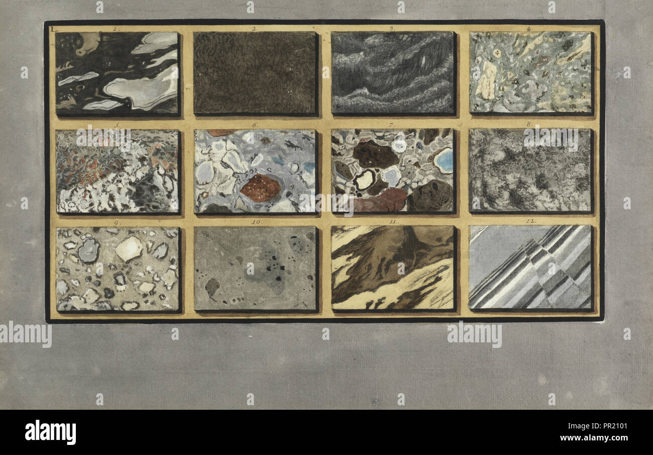 Marble and other mixed stones of Vesuvius polished, Campi Phlegræi ...