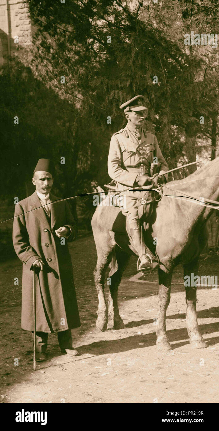 The surrender of Jerusalem to the British, December 9, 1917 Brig. Gen ...
