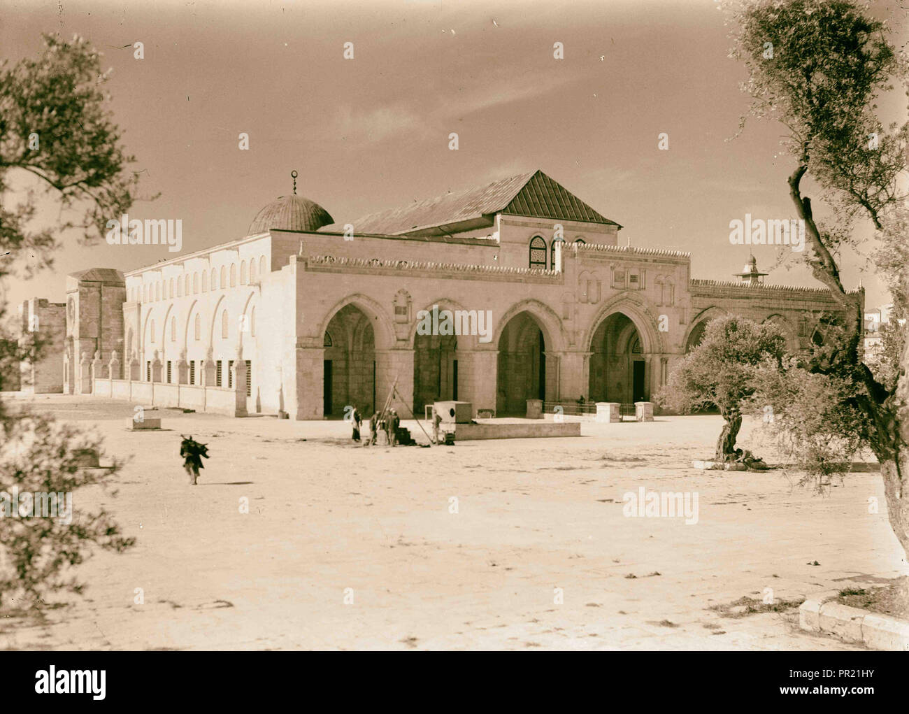 Mosque el-Aksa, al-Aqsa 1940, Jerusalem, Israel Stock Photo - Alamy