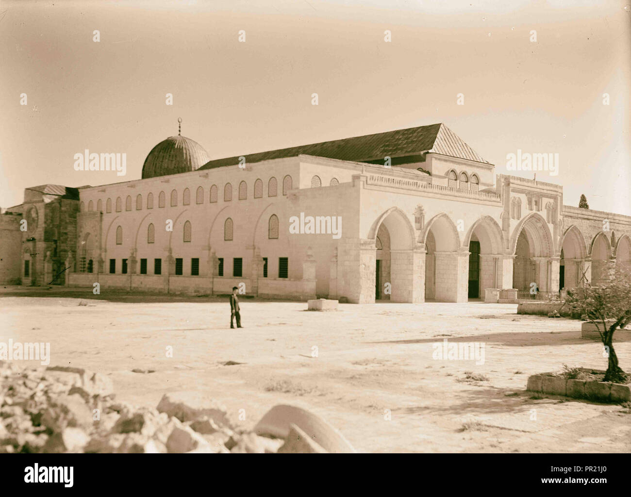 Mosque el-Aksa, al-Aqsa 1940, Jerusalem, Israel Stock Photo - Alamy