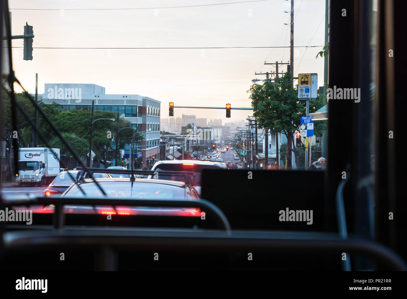 Honolulu Street High Resolution Stock Photography and Images - Alamy