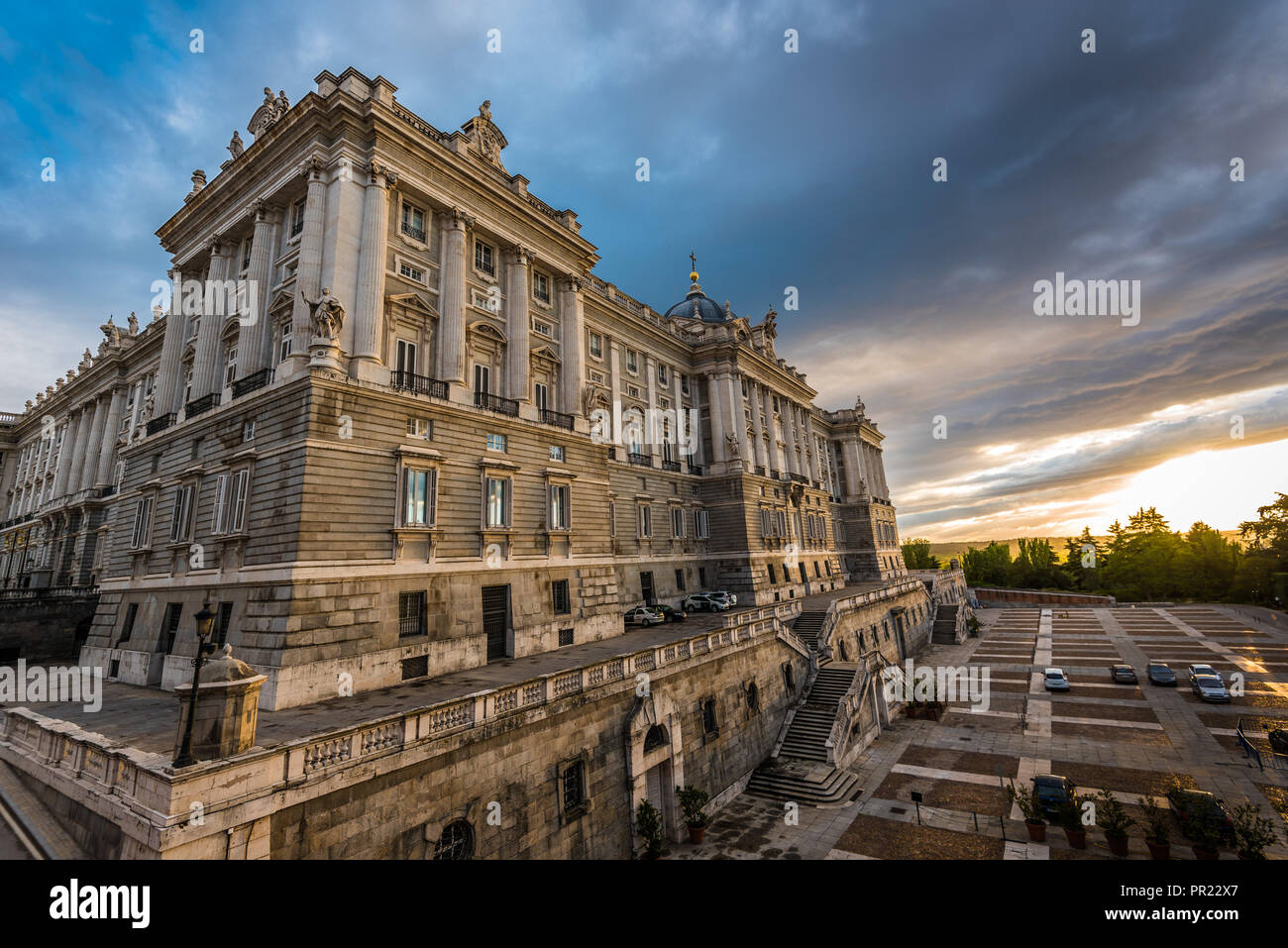 Palacio Real - Madrid Stock Photo - Alamy