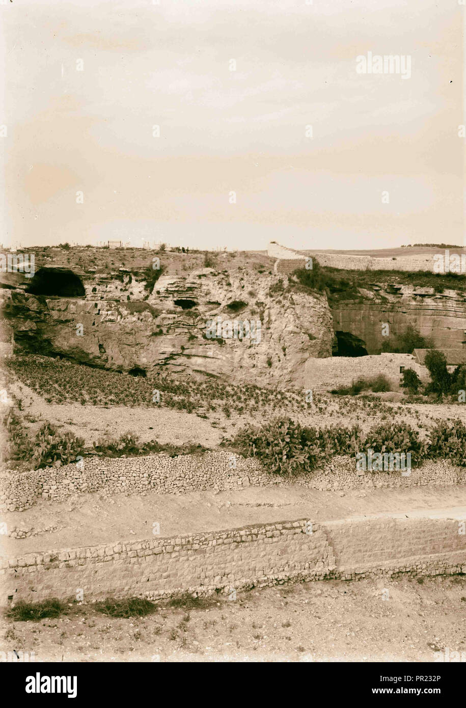 Gordon's Calvary. 1934, Jerusalem, Israel Stock Photo - Alamy