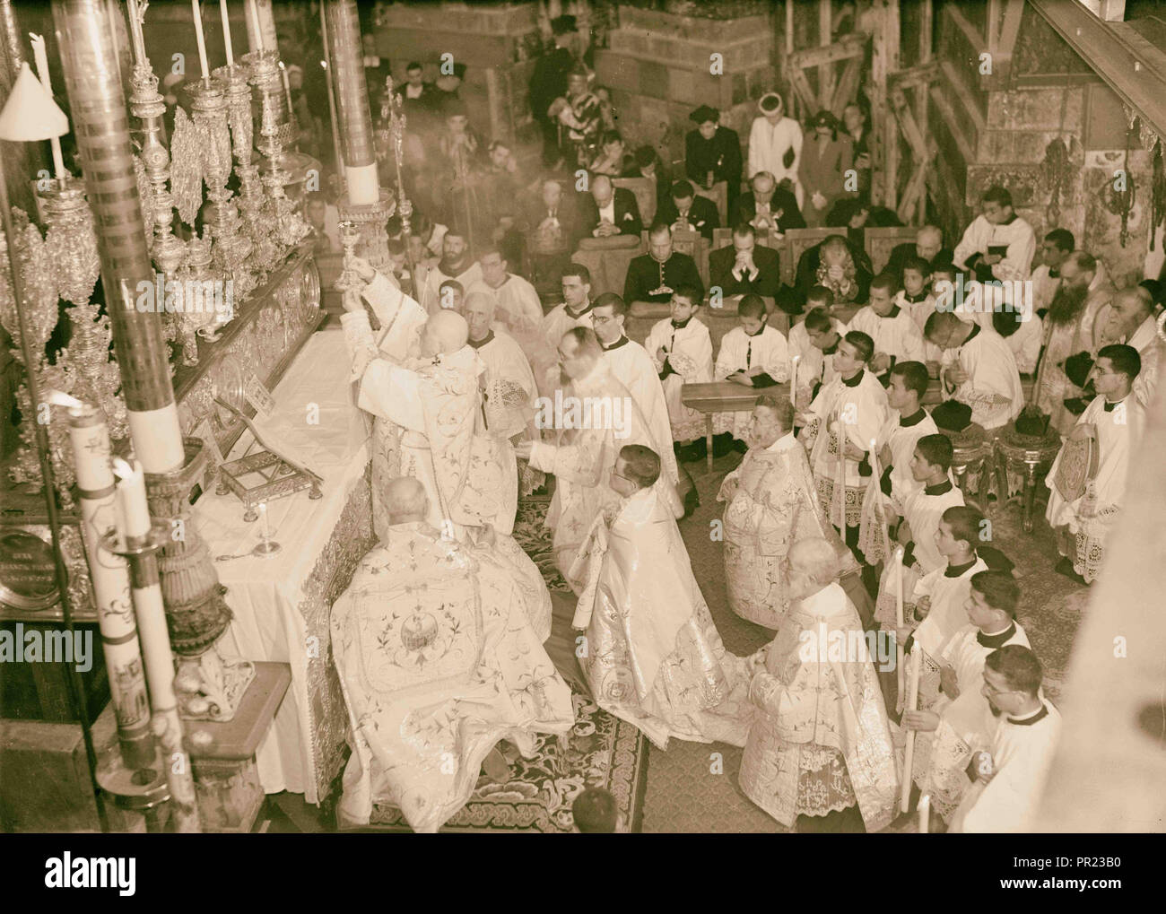 Calendar of religious ceremonies in Jerusalem Easter period 1941 Easter ...