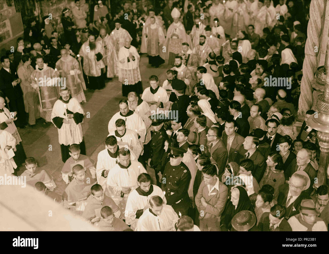 Calendar of religious ceremonies in Jerusalem Easter period 1941 Easter ...