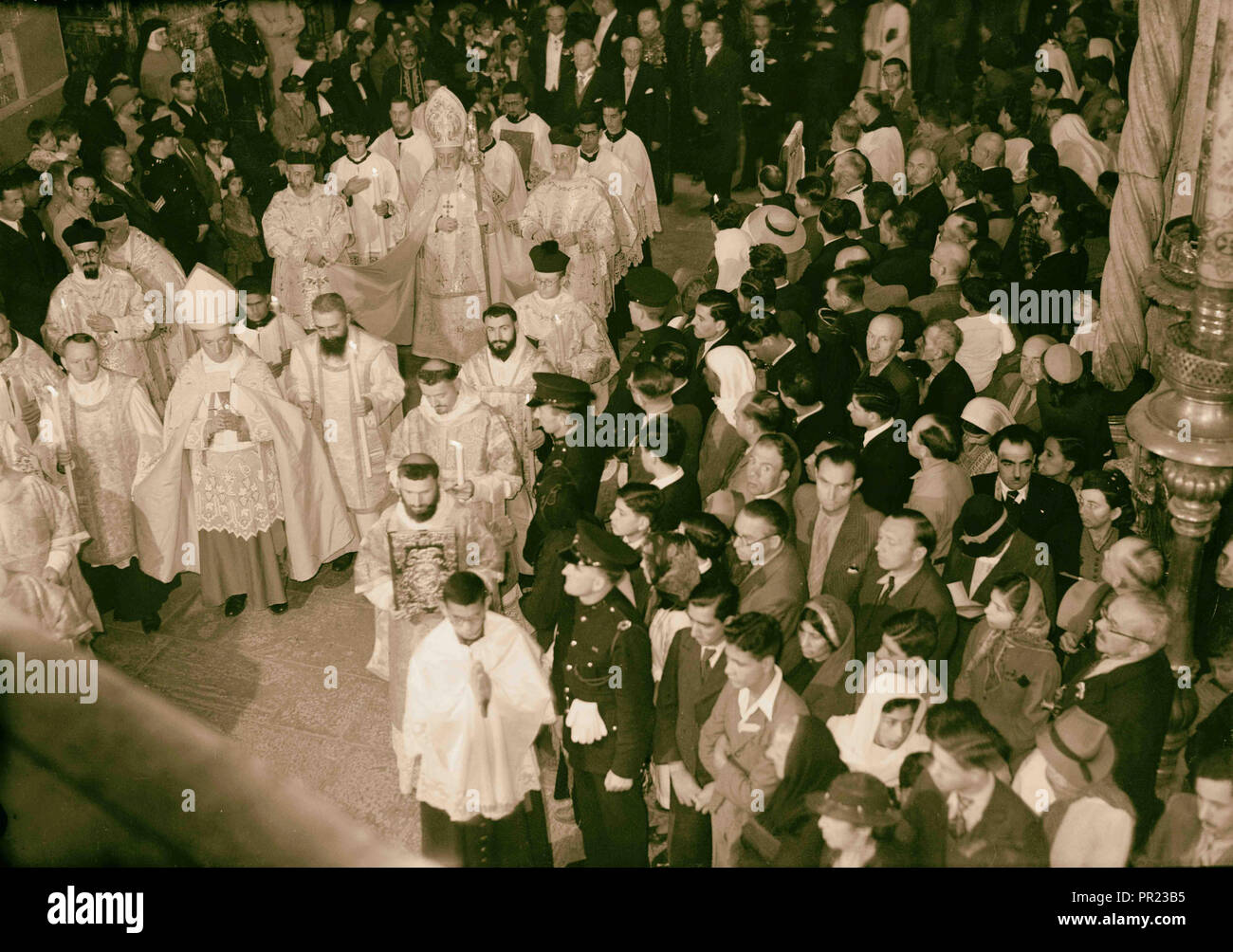 Calendar of religious ceremonies in Jerusalem Easter period 1941 Easter ...