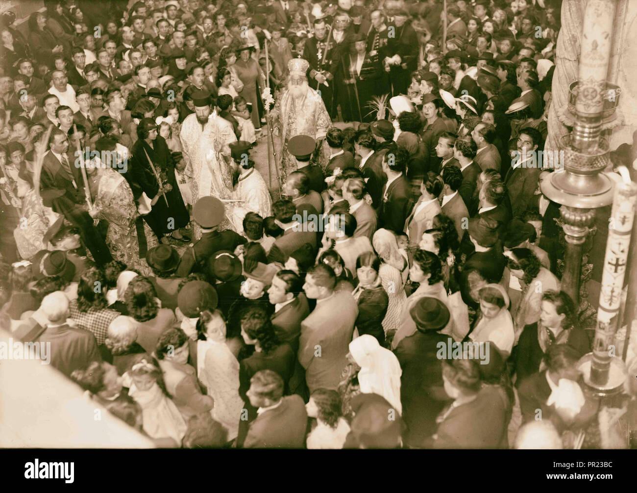 Calendar of religious ceremonies in Jer. [i.e., Jerusalem] Easter ...