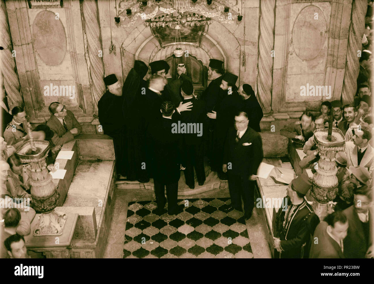 Calendar of religious ceremonies in Jerusalem Easter period 1941 ...