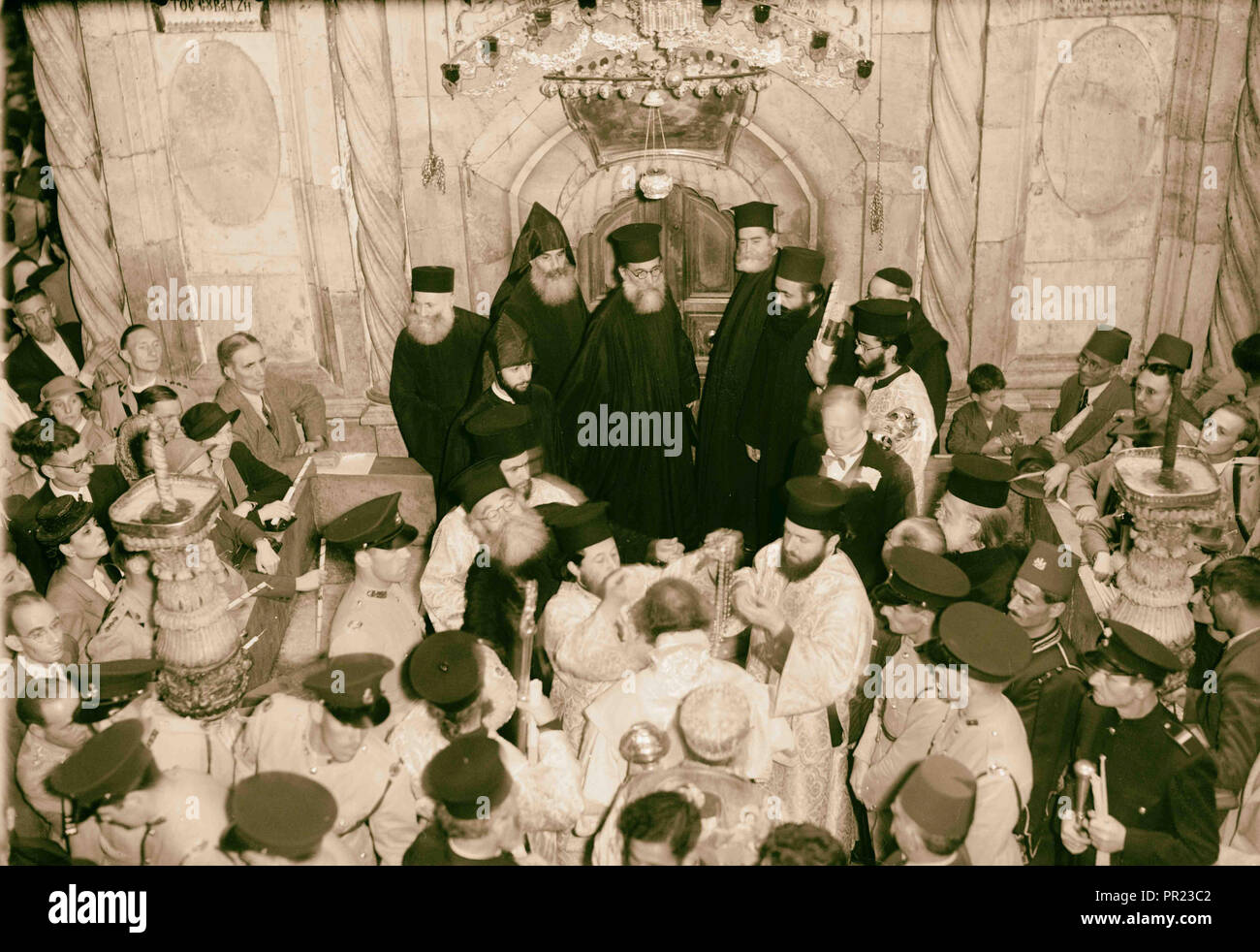 Calendar of religious ceremonies in Jerusalem Easter period 1941 ...