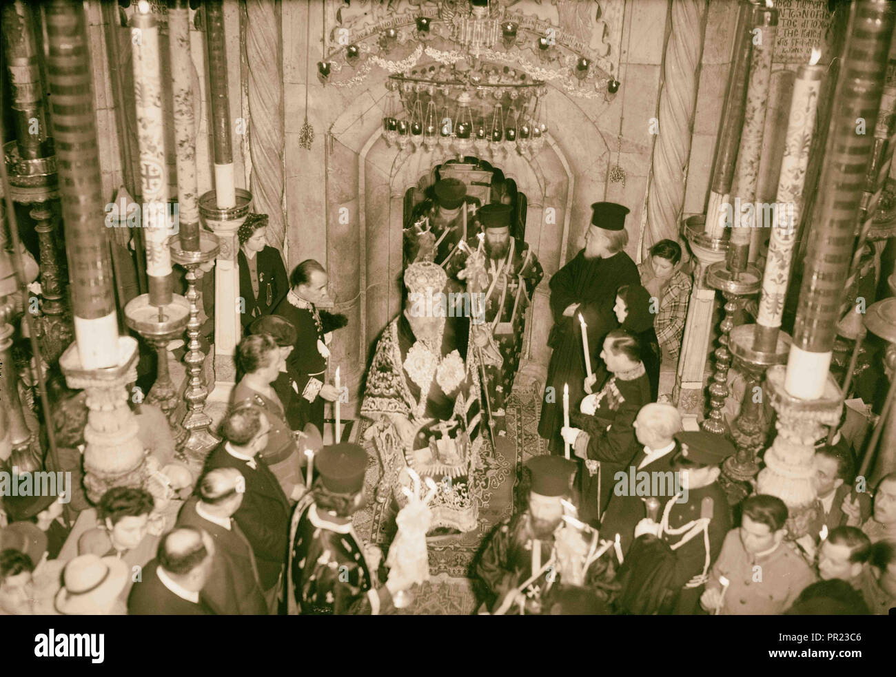 Calendar of religious ceremonies in Jerusalem Easter period 1941 ...