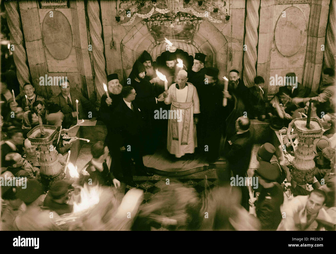 Calendar of religious ceremonies in Jerusalem Easter period 1941 ...