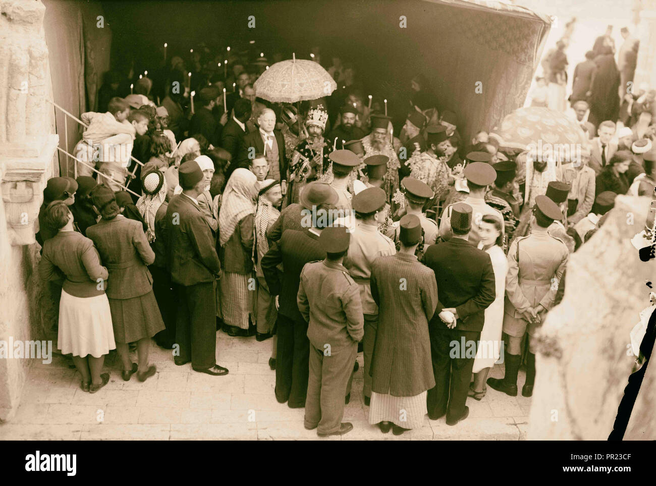 Calendar of religious ceremonies in Jerusalem Easter period 1941 ...