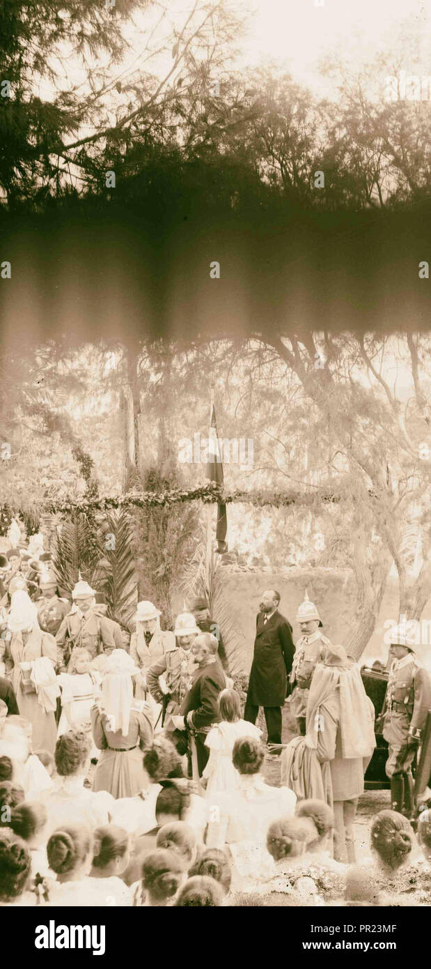 Wilhelm ii visit to israel hi-res stock photography and images - Alamy