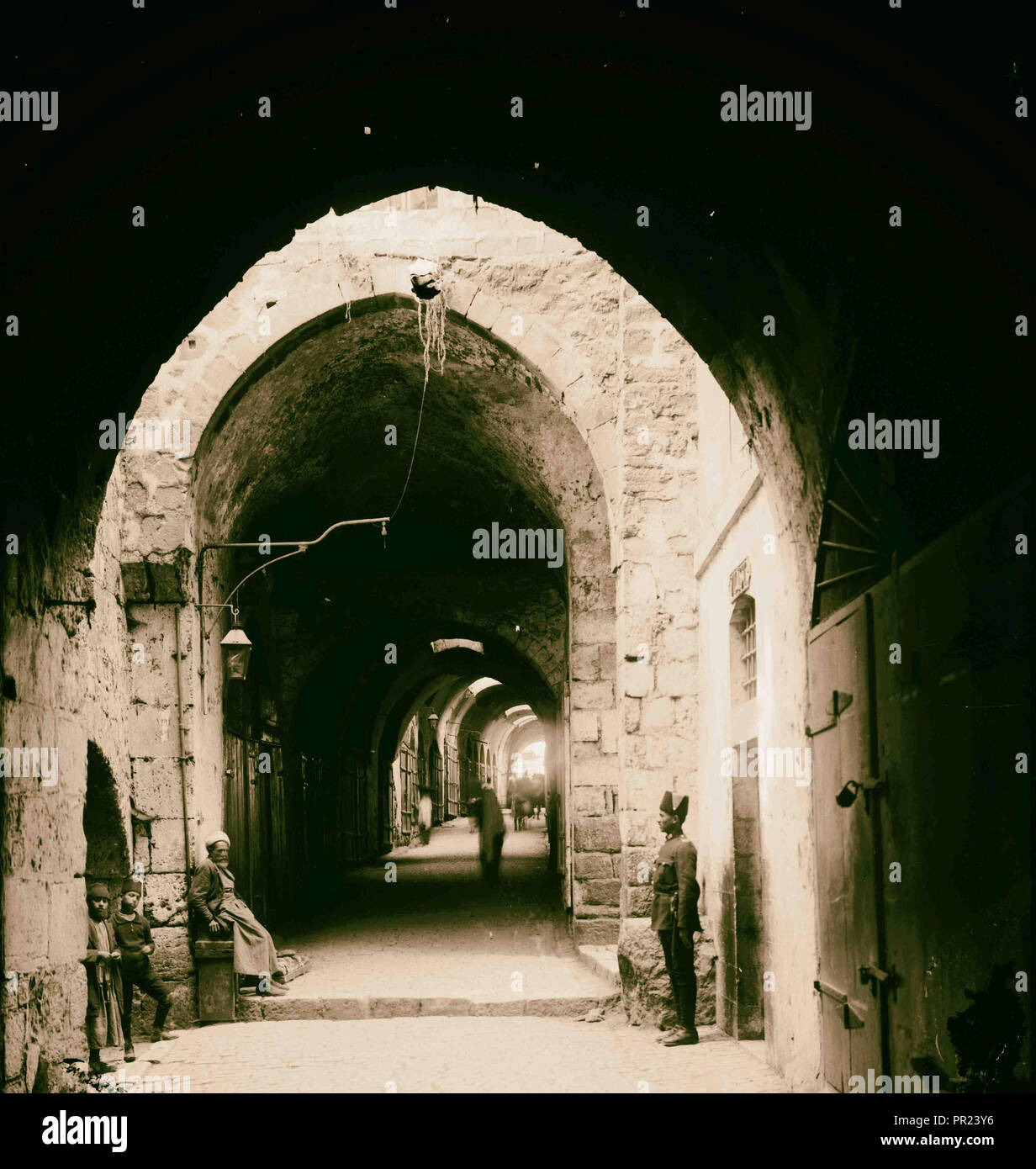 Balfour at Jewish colonies 1925, Israel Stock Photo - Alamy