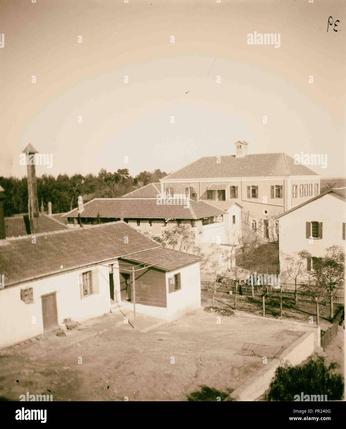 Mikweh. View of buildings from school American Colony, Jerusalem ...