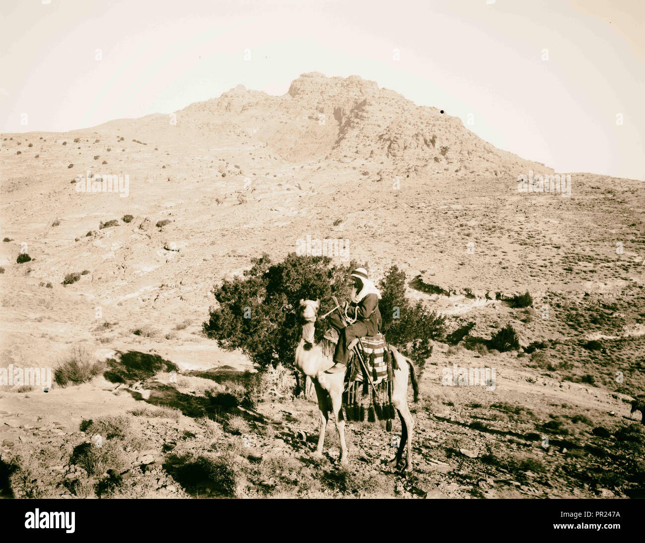 Petra. Mount Hor American Colony, Jerusalem. 1898, Jordan, Petra ...