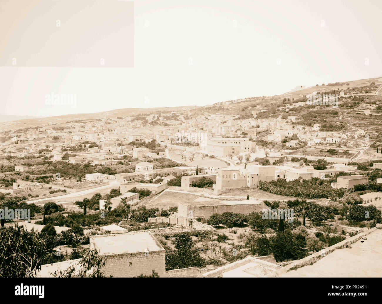 General view of nazareth hi-res stock photography and images - Alamy