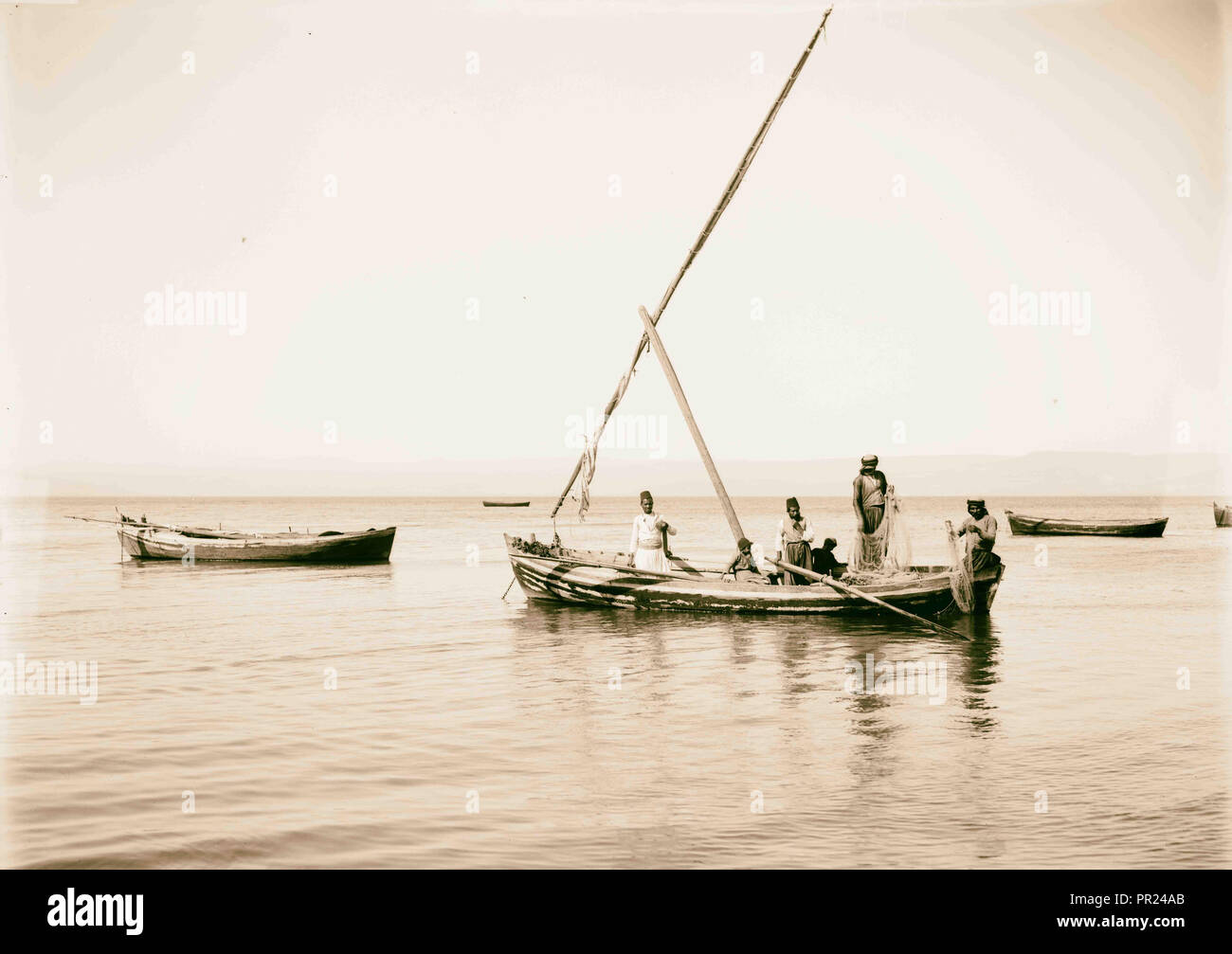 Sea of galilee fishing hi-res stock photography and images - Alamy