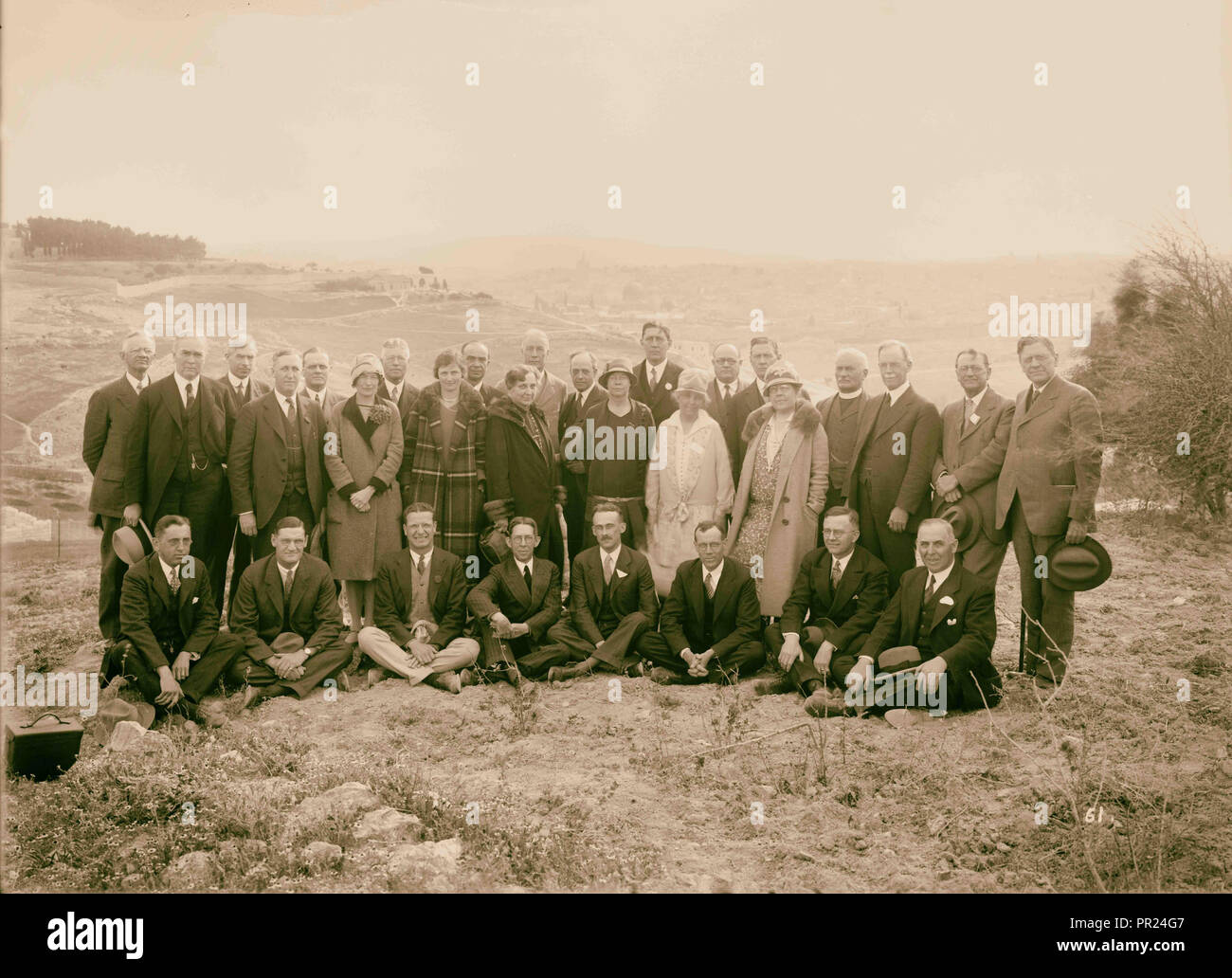 I.M.C., International Missionary Council delegates, 1928, Middle East ...