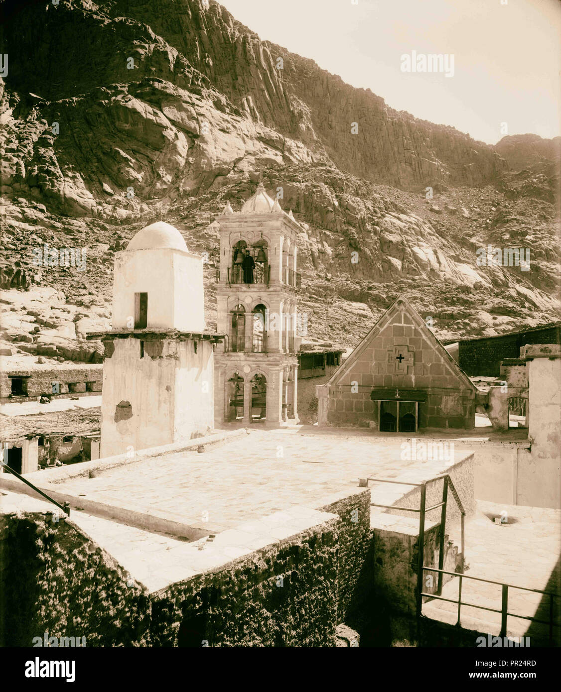 Sinai. Church of the Transfiguration and the Mosque [Monastery of St ...