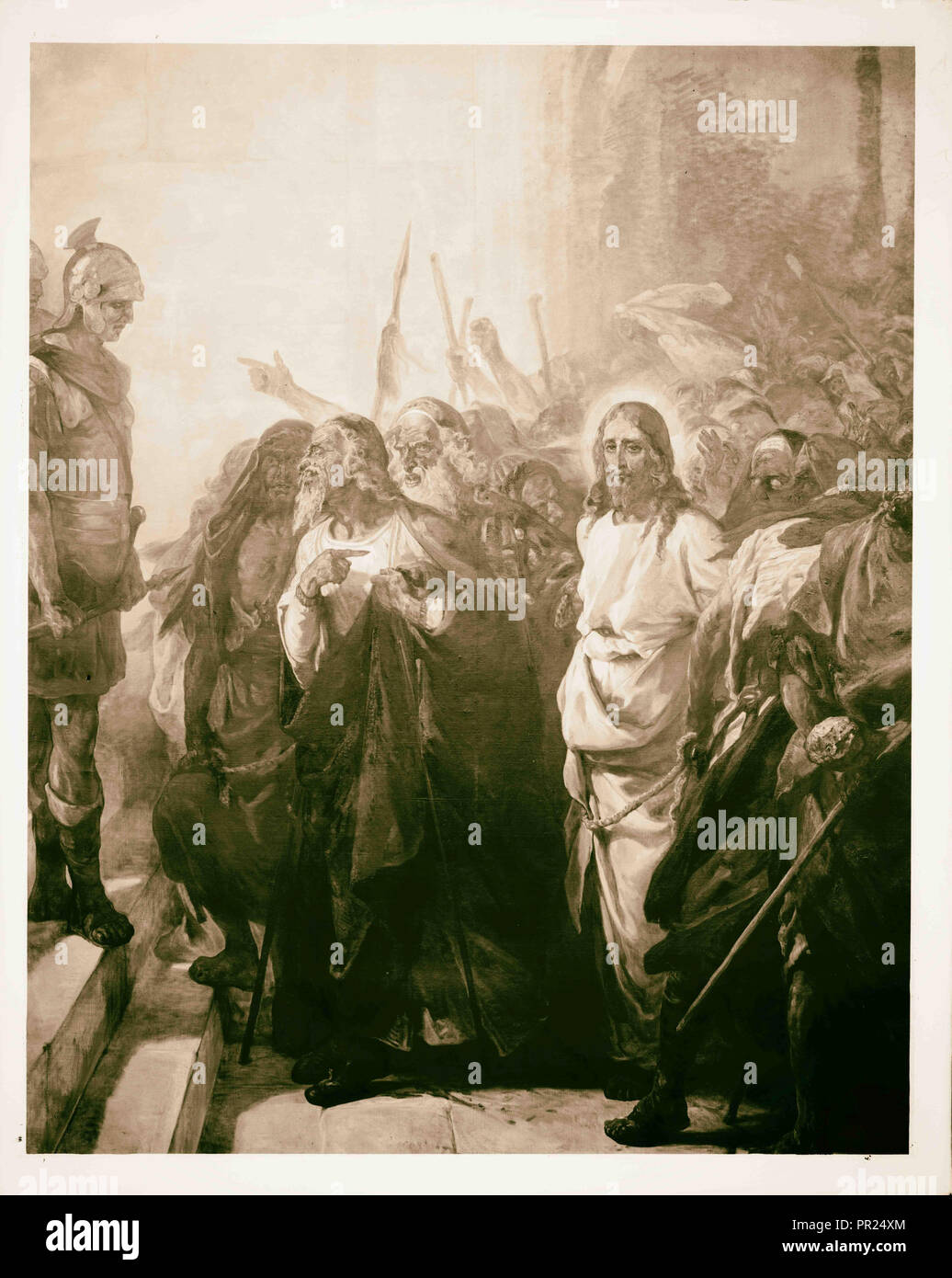 Set of paintings of Christ's passion, by Kosheleff, in Russian Hospice ...