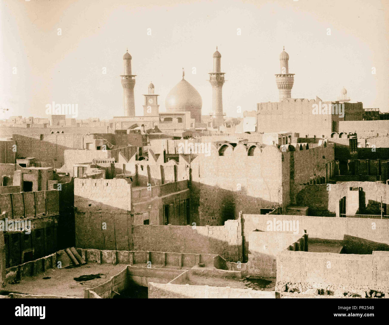 Iraq. Kerbela [i.e., Karbala]. General view showing mosque. 1932, Iraq ...