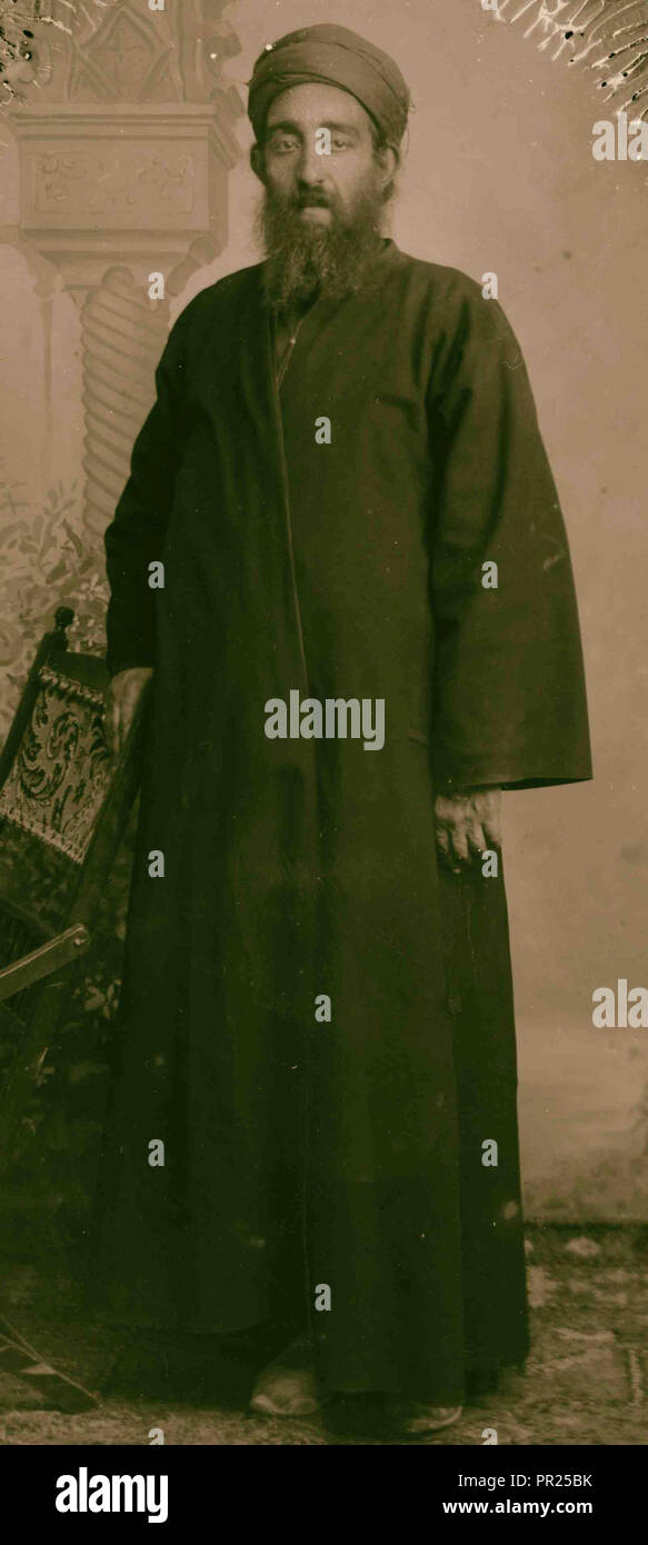 Costumes, characters and ceremonies, Samaritan high priest. 1898 ...