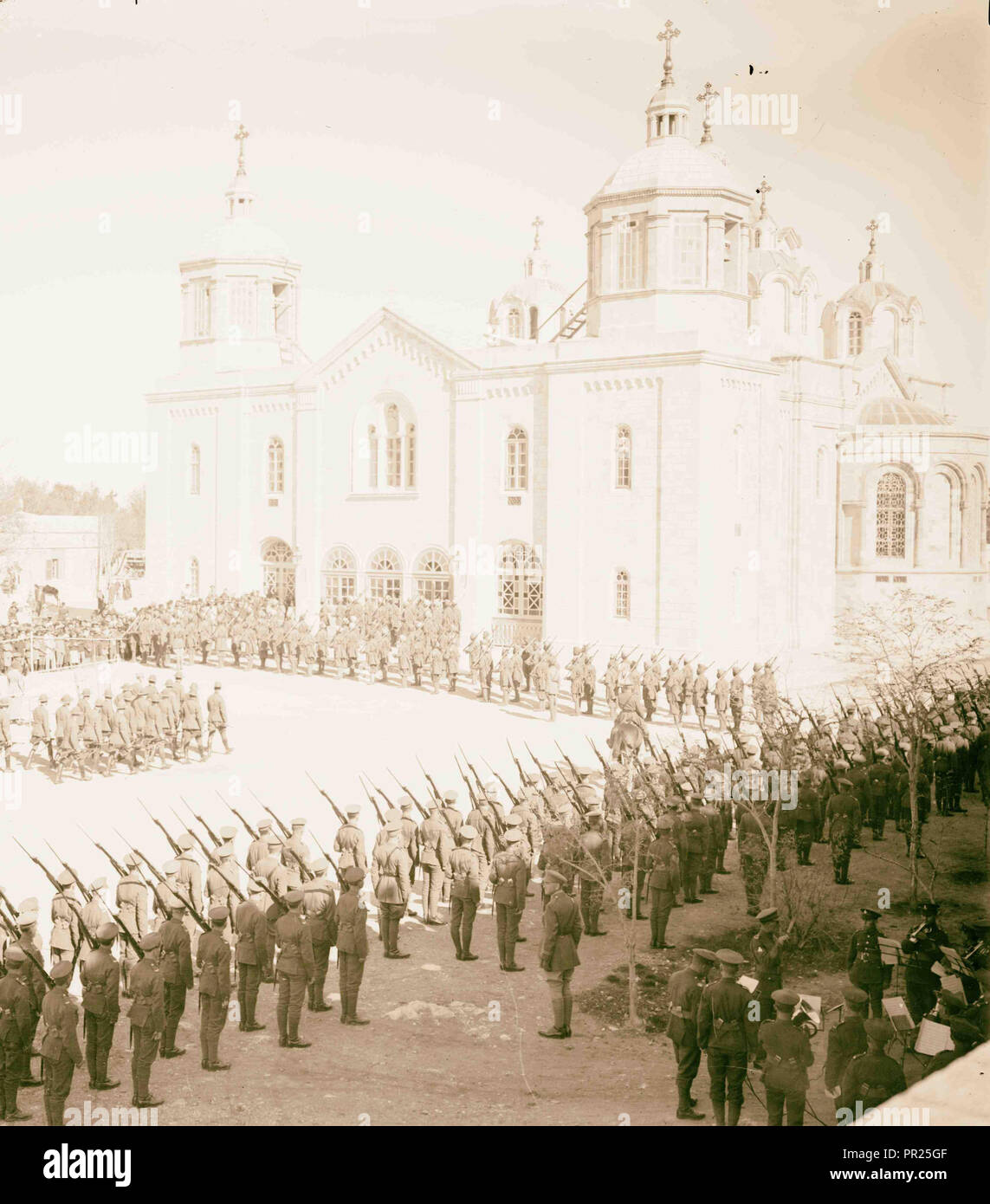 Allenby parade & investiture. 1917, Jerusalem, Israel Stock Photo - Alamy
