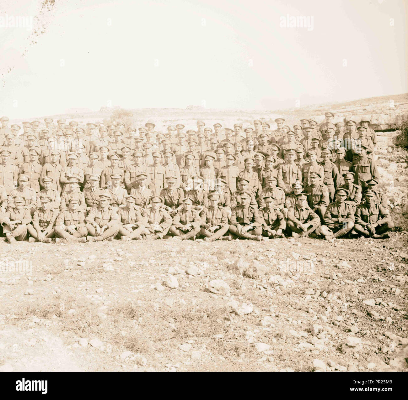 Battery of the 53rd division, 1918, Middle East, Israel and/or ...