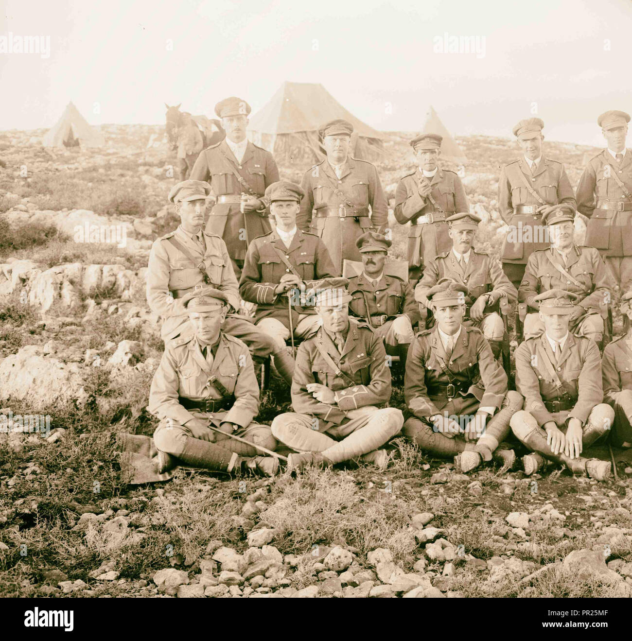 Battery of the 53rd division, 1918, Middle East, Israel and/or ...