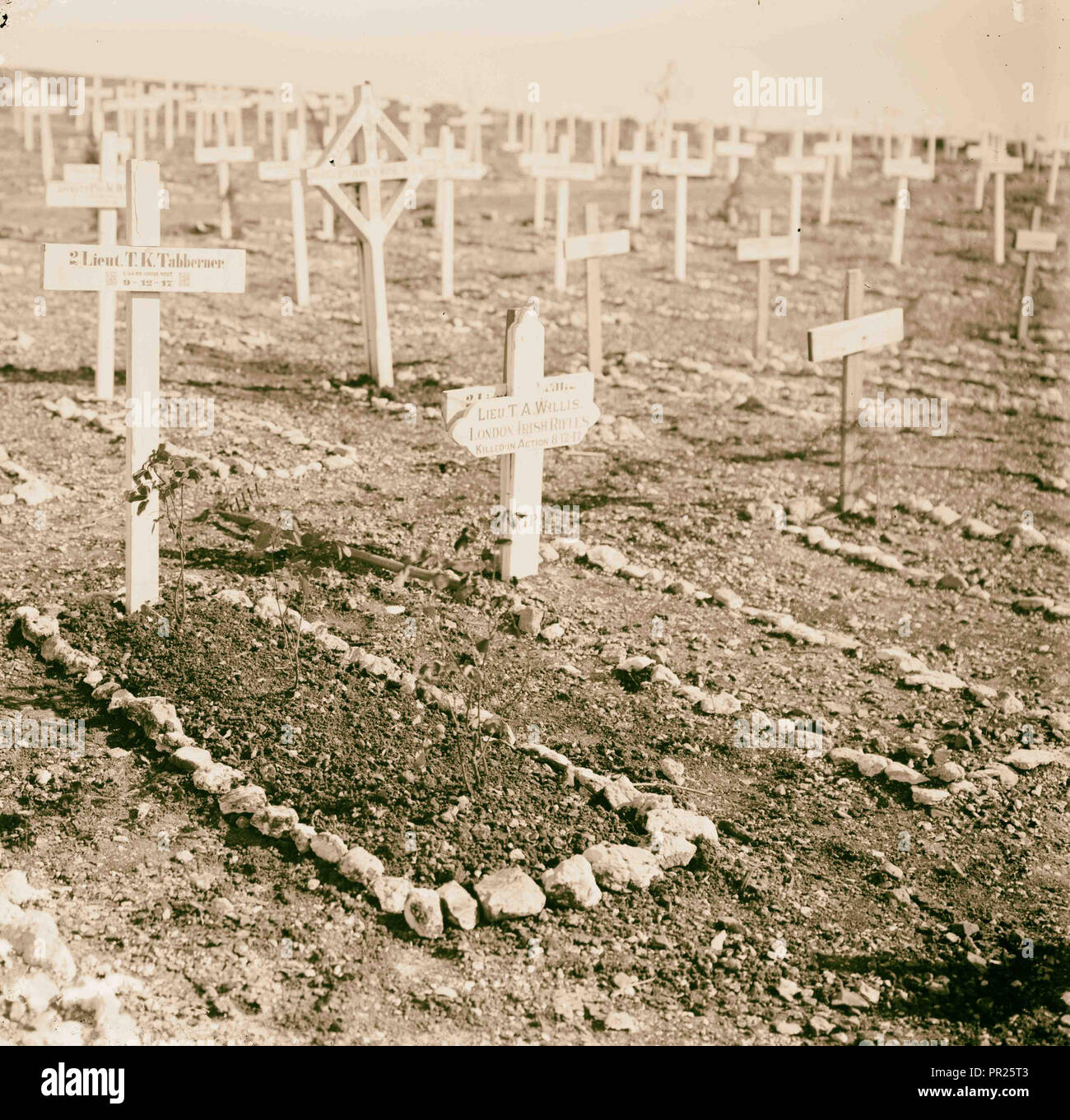 Military cemetery, 1917, Jerusalem, Israel Stock Photo - Alamy