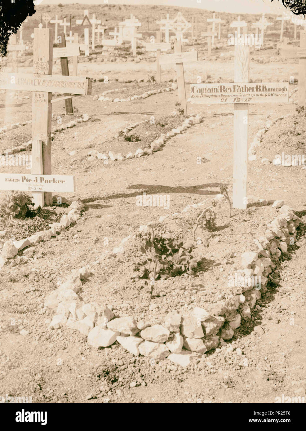 Military cemetery, 1917, Jerusalem, Israel Stock Photo - Alamy