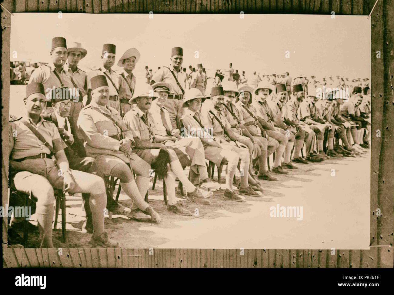 British military drills during 1920s, Middle East, Israel and/or ...