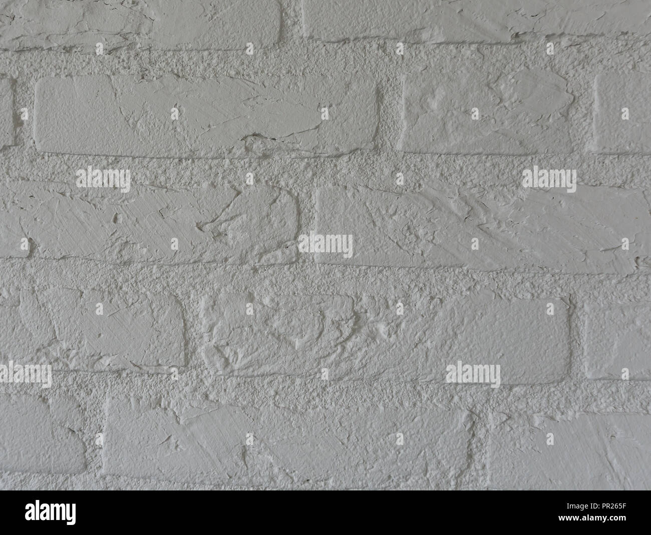 bright white stone brick wall background with modern bricks pattern ...