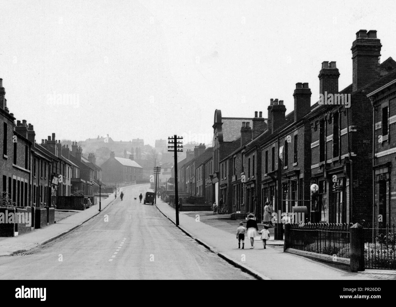 Bridge Street, Killamarsh early 1900s Stock Photo - Alamy