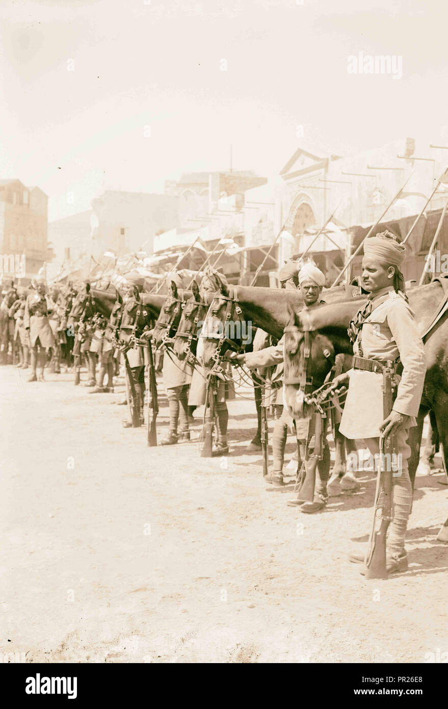 Herbert Samuel arrival, June 30, 1920, Middle East, Israel and/or ...