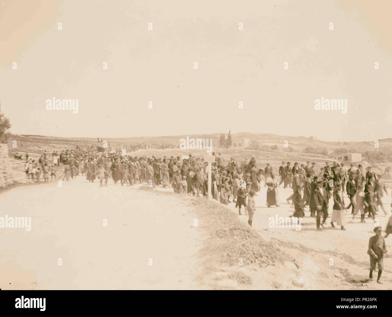 Turkish procession. 1898, Middle East, Israel and/or Palestine Stock ...